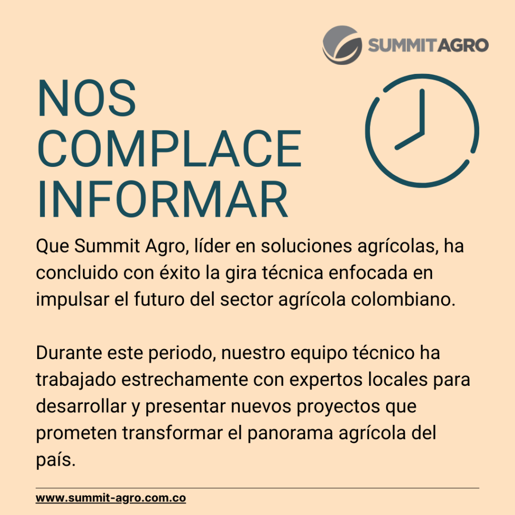 Summit Agro culmina exitosa gira técnica, destacando avances y soluciones para nuestro sector ...